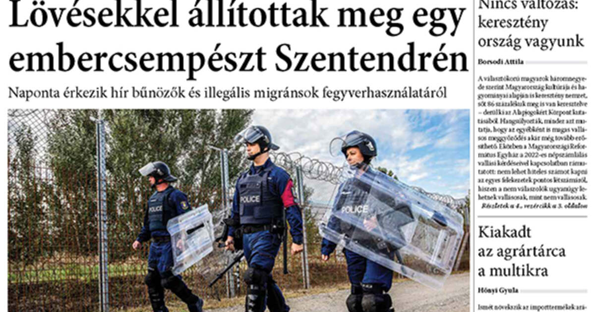 2023.09.28. - Magyar Nemzet - Napilap
