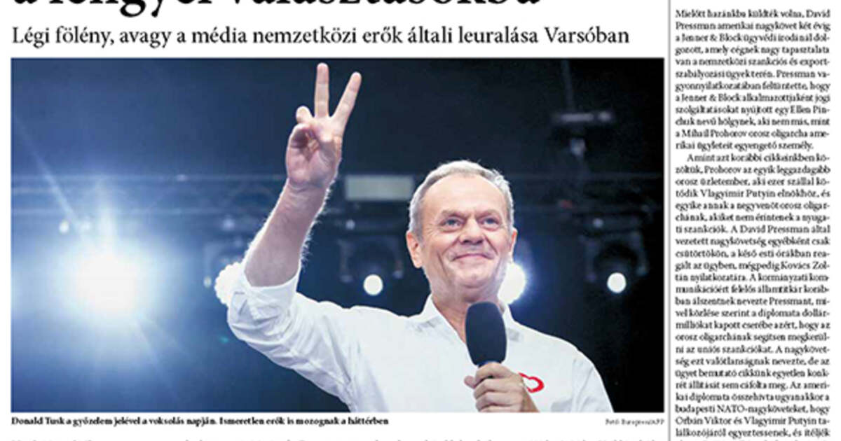 2023.10.21. - Magyar Nemzet - Napilap