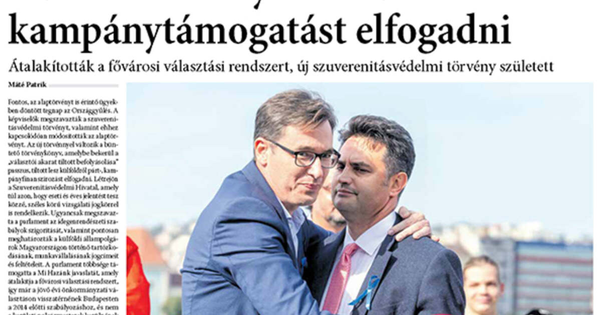 2023.12.13. - Magyar Nemzet - Napilap